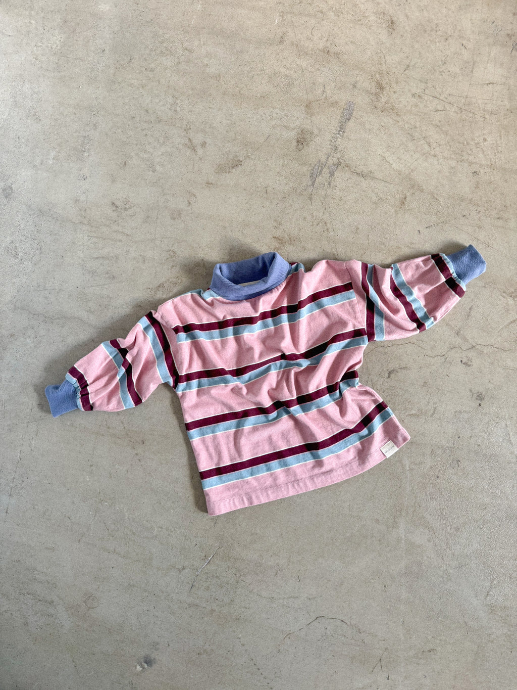 Smith St Skivvy - Pink Stripe – Twin Collective Kids