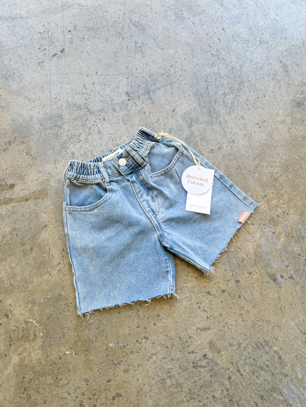 Jagger Short - Cut Off Blue-FINAL SALE NO RETURNS – Twin Collective Kids