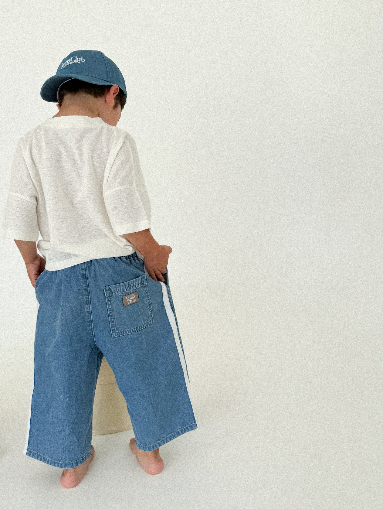 Tricky Track Pant - Side Stripe Blue- FINAL SIZES – Twin Collective Kids